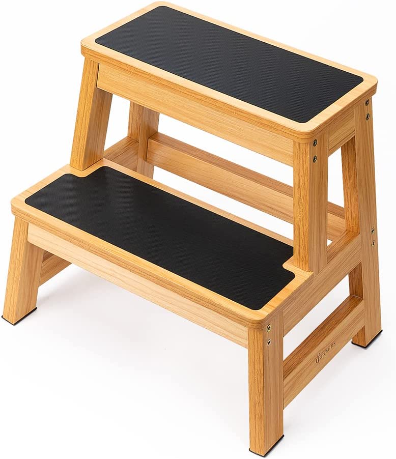 Wood Step Stool for Adults – StrongTek