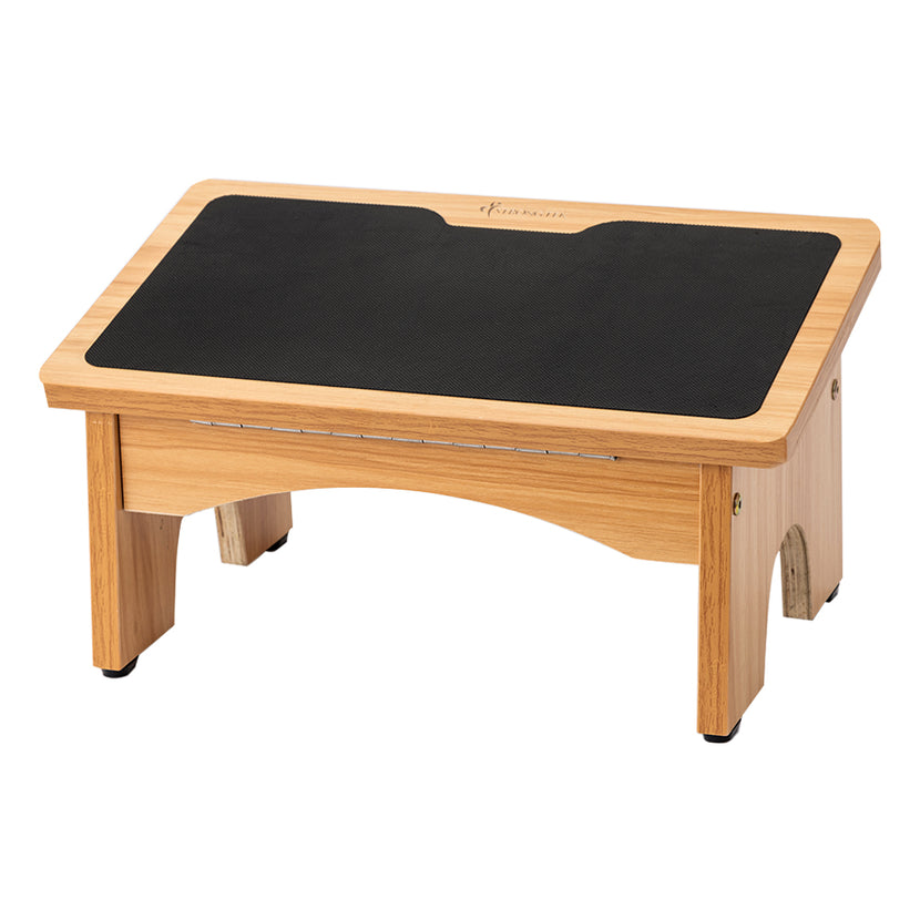 StrongTek Adult One Step Stool, Portable, Non-Slip Single Wooden Riser